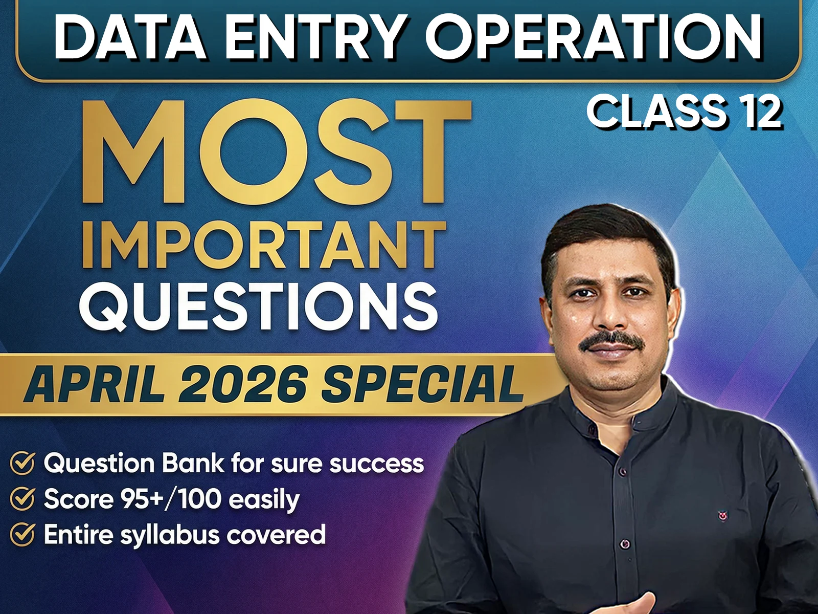 NIOS Class 12 Chemistry (313) Important Questions 2026